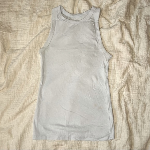 a new day | Tops | Light Blue Target Ribbed Tank Top Full Length | Poshmark